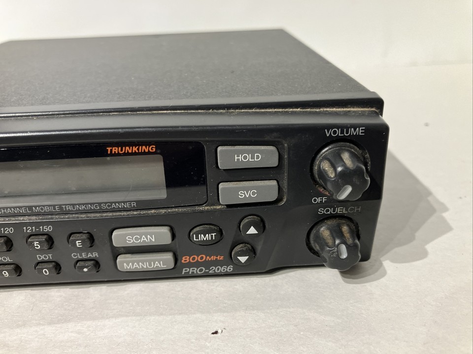 Radio Shack PRO-2066 Scanning 150 Channel Mobile Trunking Scanner NO ...