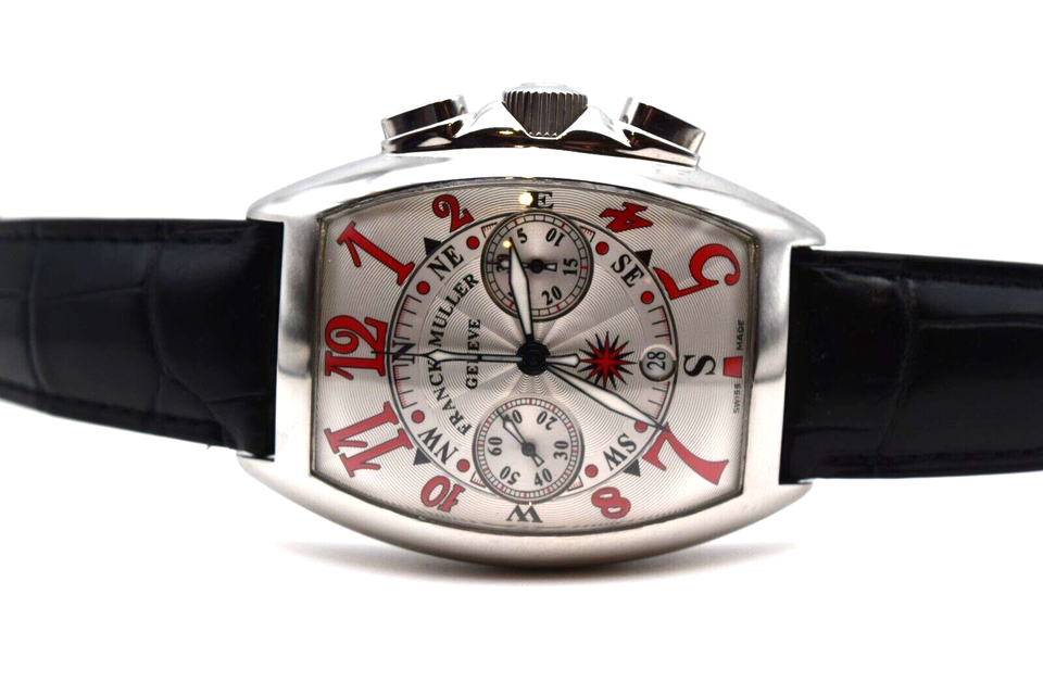 Frank Muller Mariner Chronograph Steel Silver Dial Men's Watch 8080CCAT ...