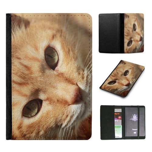 PASSPORT ITINERARY ORGANIZER|ADORABLE CAT KITTEN FELINE #56 | eBay ...