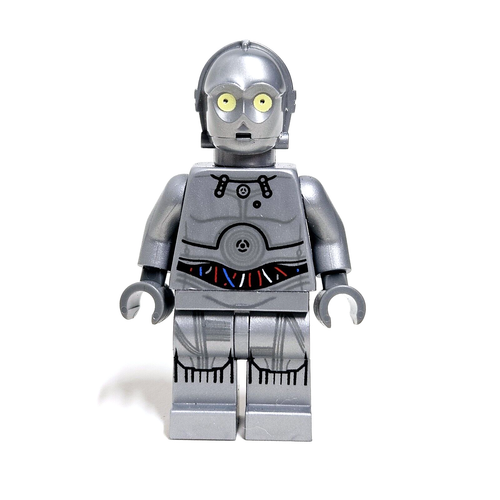 Lego Star Wars Minifigure Silver Protocol Droid U-3PO sw0766 Advent ...