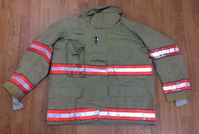 Cairns RS1 Firefighter Turnout/Bunker Coat 48 Chest x 32 Length '05 | eBay