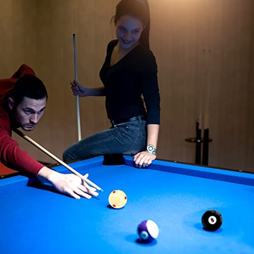 2 Pack AAA-Grade Pro-Cup Billiard Cue Ball or Billiard #8 Ball Red Dot ...