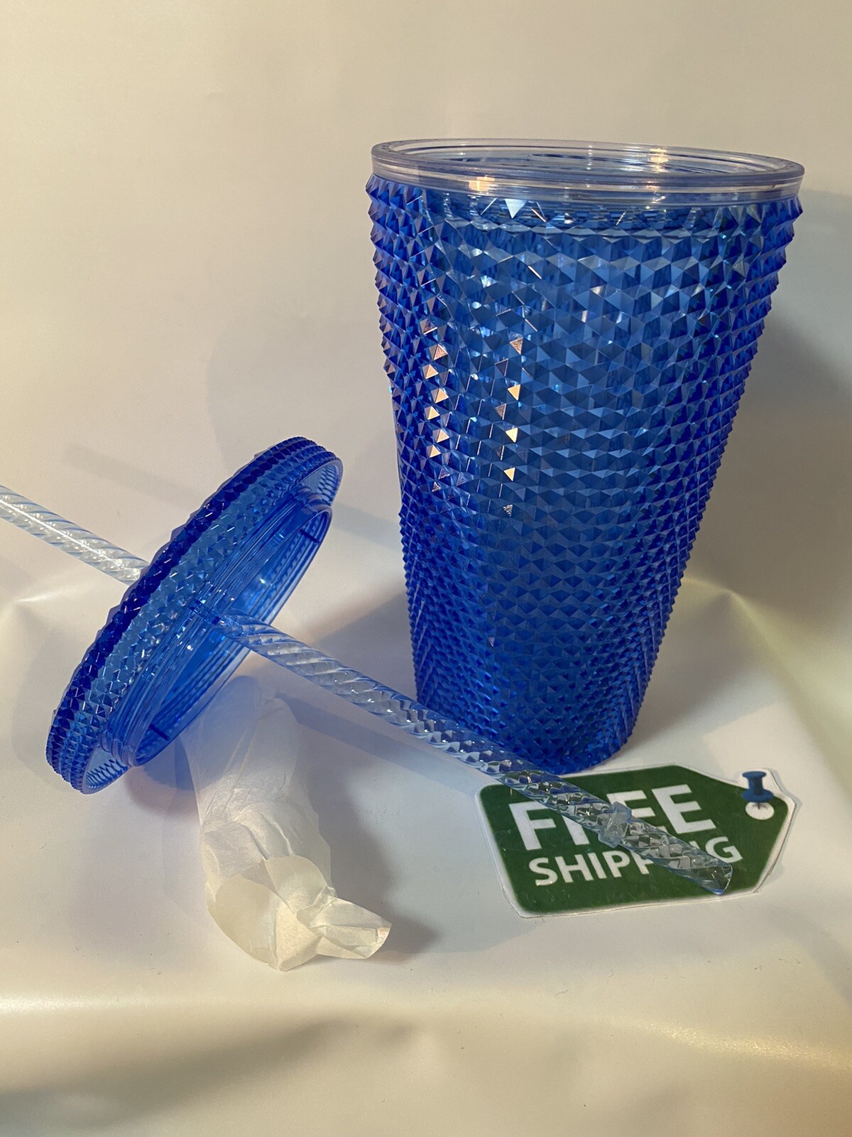 Starbucks JAPAN Logo Cold Cup Tumbler Bumpy Blue 473ml New June Release ...