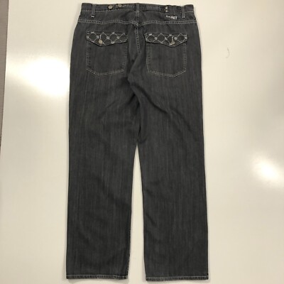 Vintage G Unit Jeans Men 39 x 33 Black Wash Denim Pants Y2K Baggy Hip ...