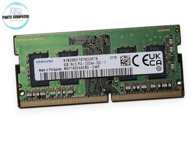 Samsung 4GB 1Rx16 PC4-3200AA-SCO SO-DIMM Memory RAM M471A5244CB0 Laptop ...
