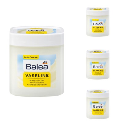 4 x Balea Vaseline 125ml vegan parfümfrei alle Hauttypen | eBay