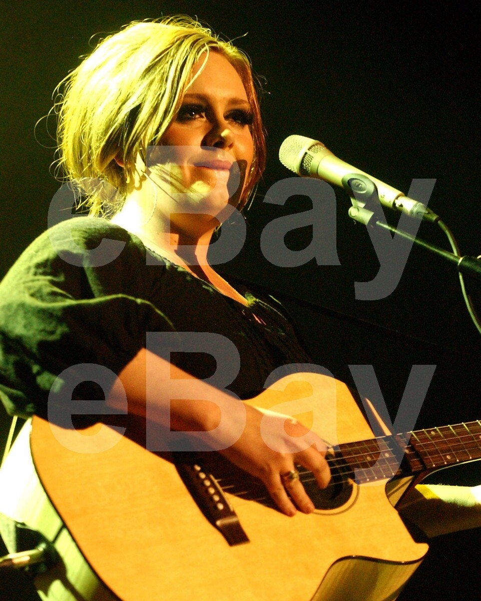 Adele "Singer Live" 10x8 Photo | eBay