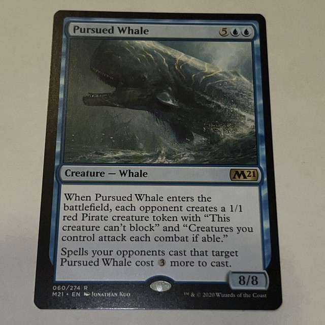 MTG Pursued Whale Core Set 2021 060/274 Regular Rare for sale online | eBay