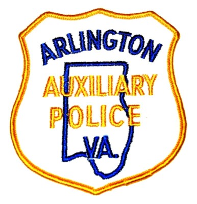 ARLINGTON – AUXILIARY POLICE - VIRGINIA VA Sheriff Police Patch VINTAGE ...