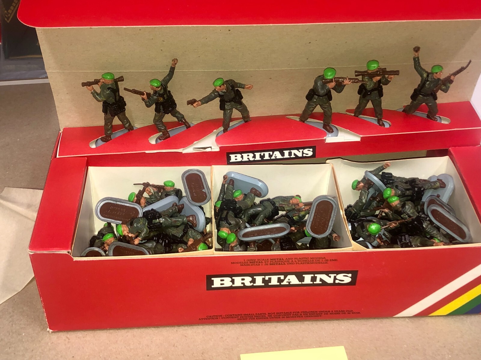 Britains Deetail '80s Marine Commandos soldiers x48 MIB Shop Store ...
