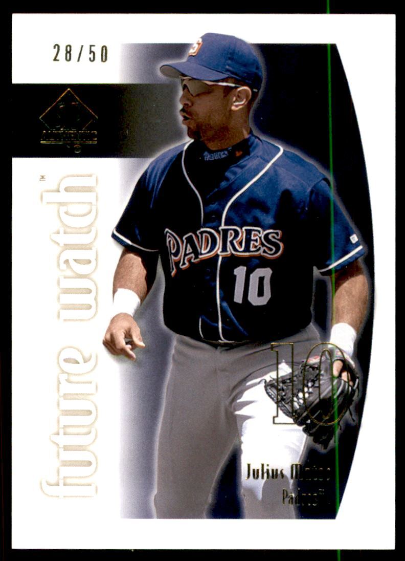 2002 SP Authentic - Future Watch Limited Gold #132 Julius Matos /50 (RC ...