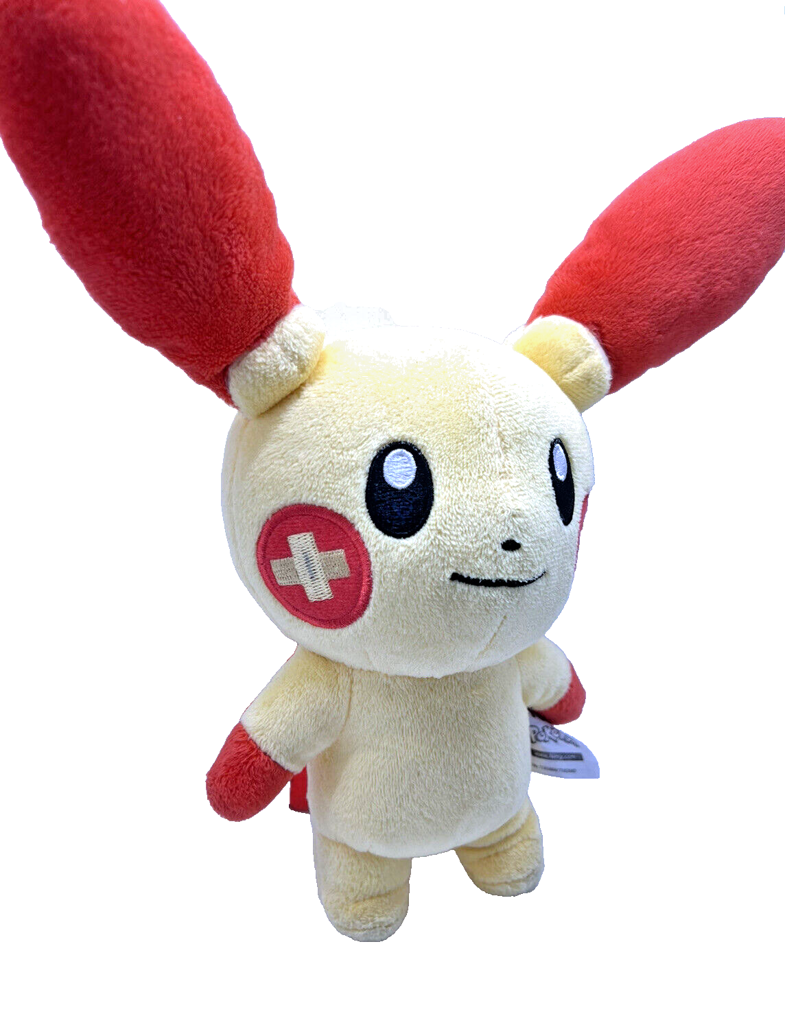 Pokemon Tomy Plusle Plush Stuffed Toy 2016 Yellow Red Ears | eBay