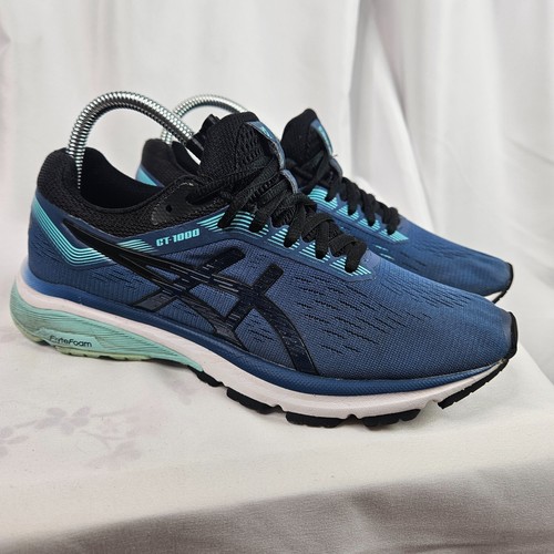 Asics CT-1000 Flyte Foam Blue Teal Synthetic Mesh Running Shoes Women's ...