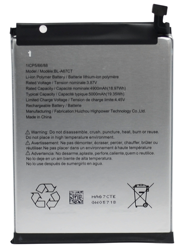 OEM AT&T MOTIVATE PRO 5G SN509A REPLACEMENT BATTERY BL-A67CT 5000mAh 3 ...