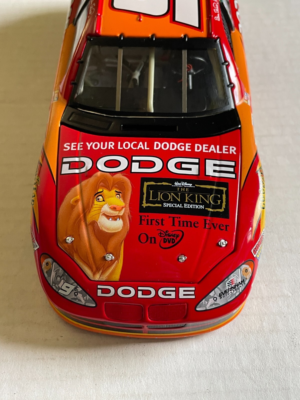 1:24 76 /600 Bill Elliott 12003 Intrepid #9 Dodge / Lion King RCCA ...