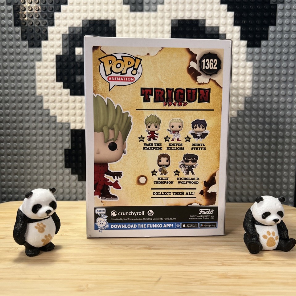 Funko Pop! Vinyl: Trigun - Vash the Stampede #1362 | eBay UK