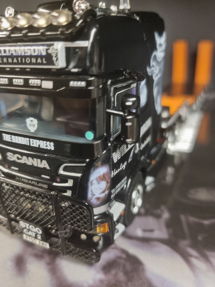 WSI WILLIAMSON HAULAGE SCANIA SMOKEY AND BANDIT TEKNO CONRAD IMC NZG ...