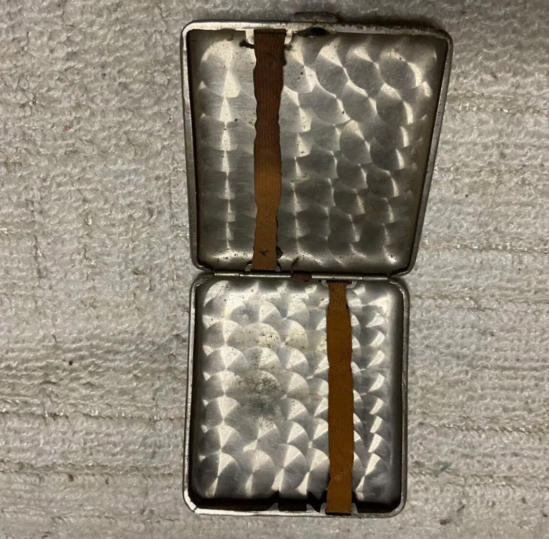 worldwar2 imperial japanese army cigarettes case type 90 steel helmet ...