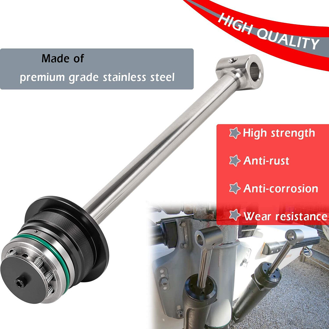 Trim Rod Piston O-ring Kit 8M0118299 , 896157A01 For Mercury Verado 200 ...