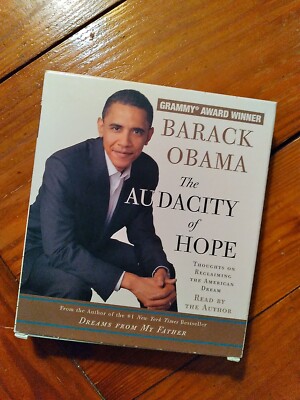 The Audacity of Hope by Barack Obama - CD Audiobook - 2006 ...