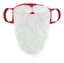 Holiday Santa Beard Face Mask Costume Adults for Christmas 2021 ...
