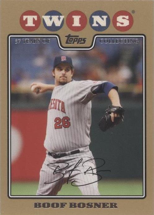 2008 Topps - Boof Bonser #117 Gold Border /2008 for sale online | eBay