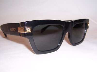 NEW VERSACE SUNGLASSES VE 4464 GB1/87 BLACK/GRAY 55MM AUTHENTIC 4464 | eBay