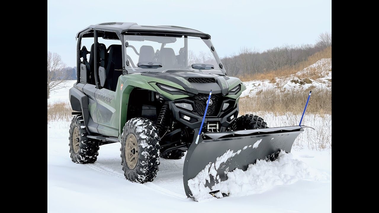 KFI 2.0 SNOW PLOW KIT Can Am '17-'26 Defender MAX (ALL) 72" POLY Blade ...