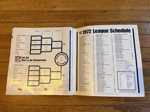 Sunoco NFL Action ‘72 56 Page Stamp Album Unused ~200 Football Stickers ...