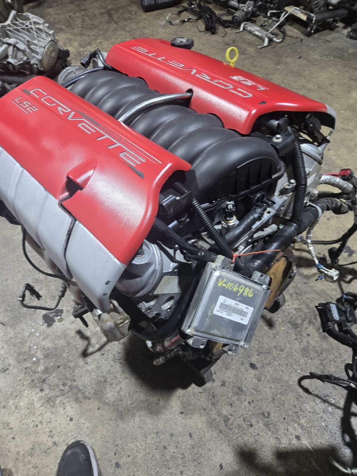 Corvette C6 LS2 Engine 6.0 Liftout Complete computer 113k Miles | eBay