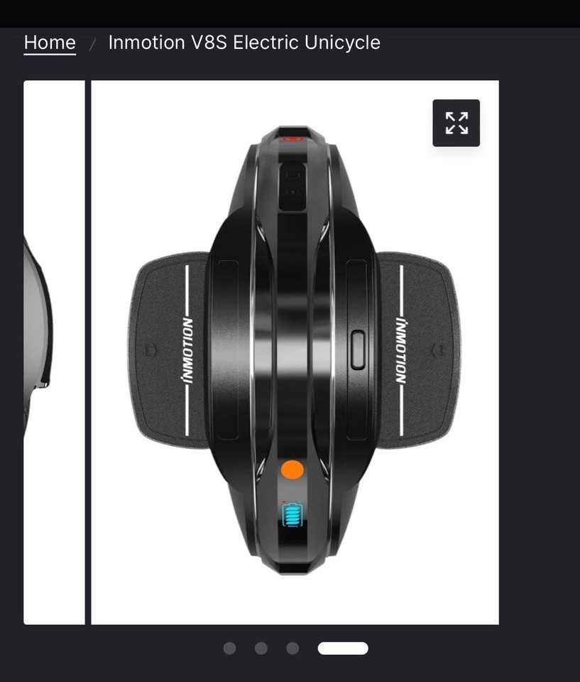 inmotion scv v8 Unicycle [InMotion V8s Unicycle] Used/Mint Condition | eBay