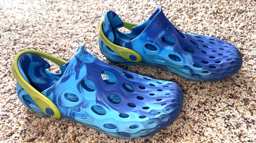 MerrellHydro Moc Kids blue slip-on water shoes clogs MRS-1480-1 size 6 ...