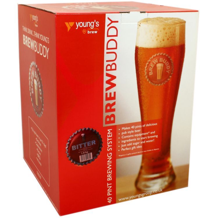 Brew Buddy Beer 40 Pints Home Brew Starter Kit FAST SHIPPING free Fast ...