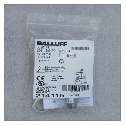 one New BALLUFF BOS 18M-PO-PR23-S4 proximity switch FAST SHIP | eBay