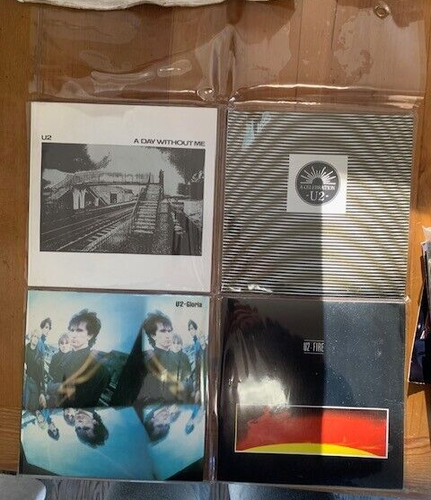 U2 Singles Pac I & II 45 collections (4 singles per set), MINT, never ...