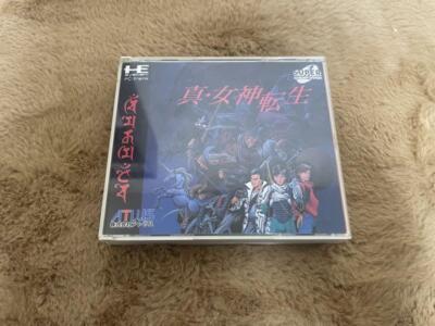 Shin Megami Tensei NEC PC Engine Super CD-Rom PCE Boxed Manual Jp ...