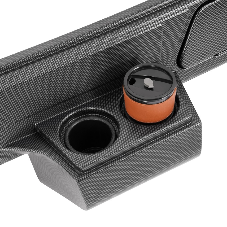 Carbon Fiber Style Golf Cart Dashboard Dash Cover Kit For EZGO Marathon ...