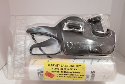 GARVEY LABELING KIT 1LINE ( 22-8 ) LABELER .GKIT - 22801 11974228017 | eBay