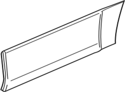 77690-65J12-ZDK Suzuki Guard,rr spl,l 7769065J12ZDK, New Genuine OEM ...