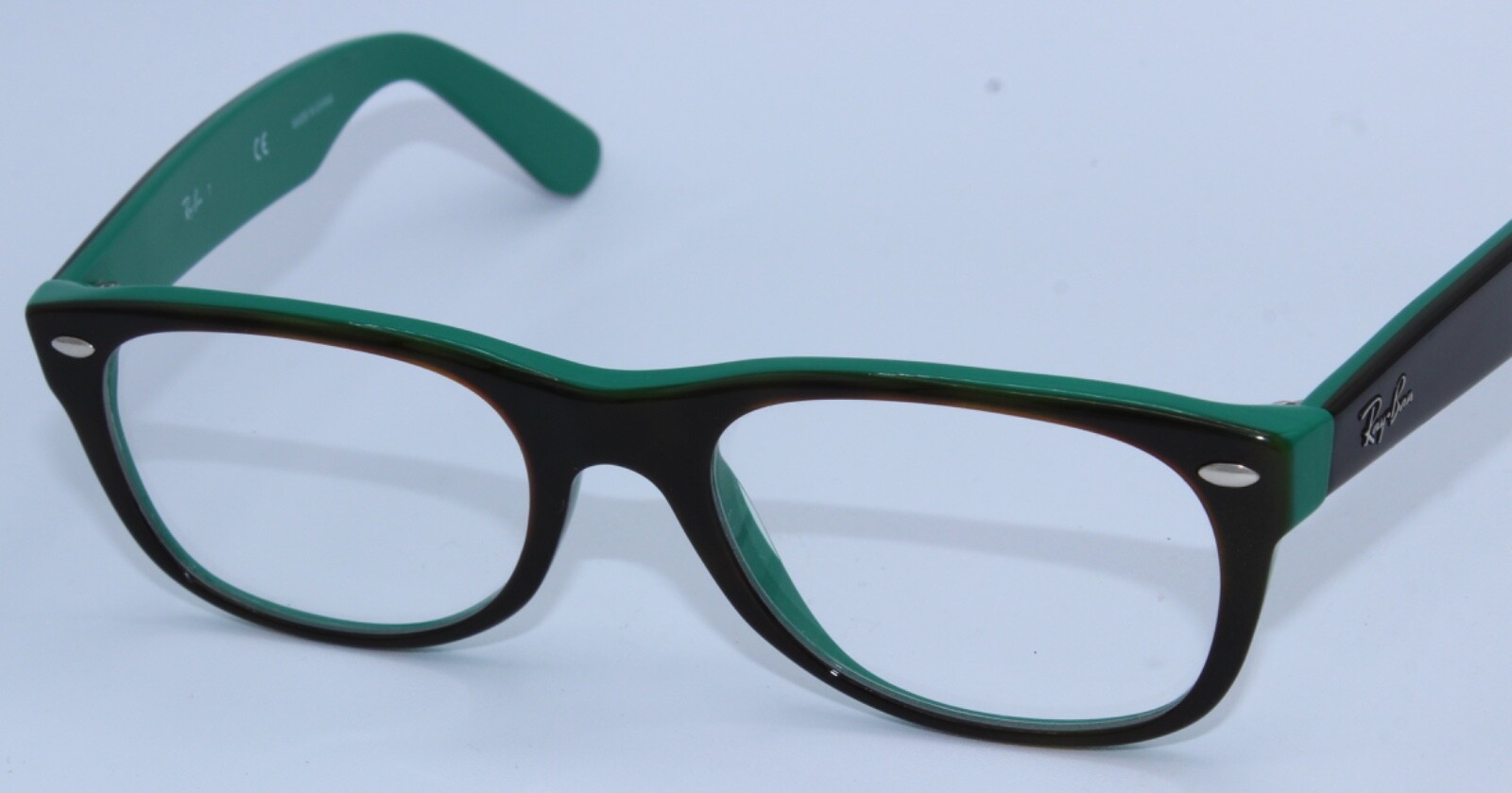NEW AUTHENTIC RAY-BAN BROWN GREEN OPTICAL FRAME RB5148 5161 50-18-145 ...