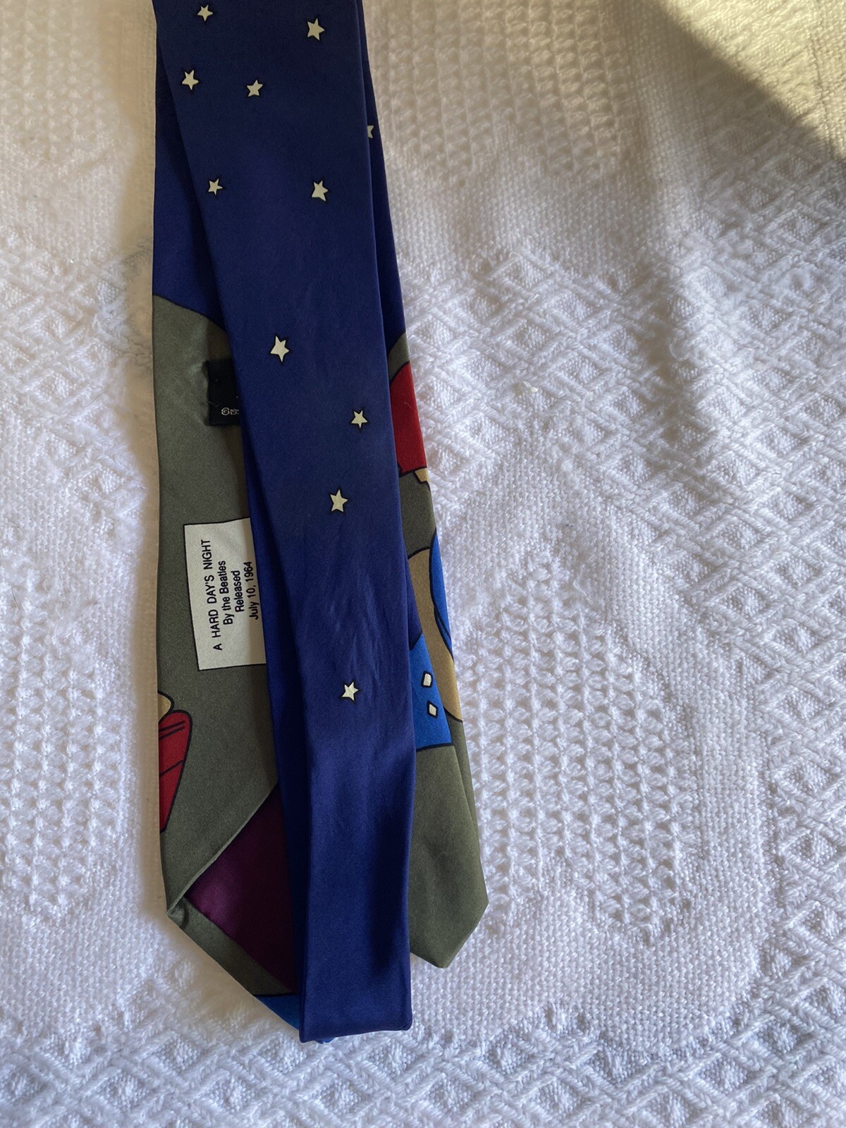 The Beatles Collection Men’s Tie A Hard Days Night 10… - Gem
