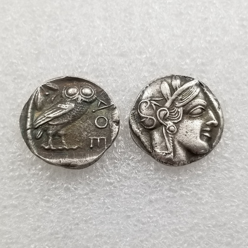 Athens Tetradrachm Ancient Greek Silver Coin 440BC Athenian Owl Mass ...