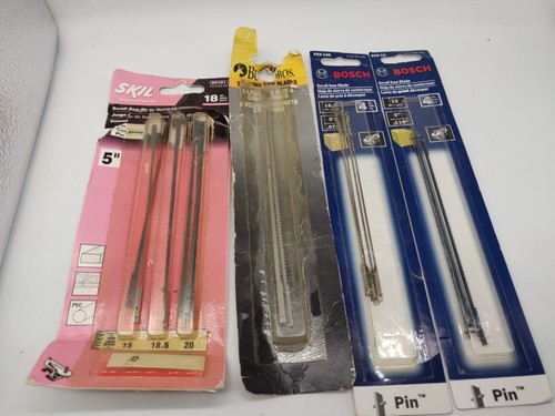 Bosch SS5-185 5-Inch X 18.5-Tpi Pin End Scroll Saw Blade Packs | eBay