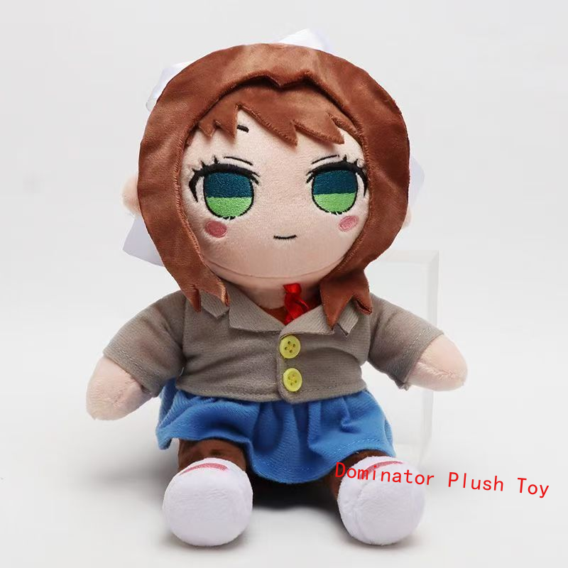 Doki Doki Literature Club ! Monika 18cm Plush Doll Dress Up Stuffed Toy ...