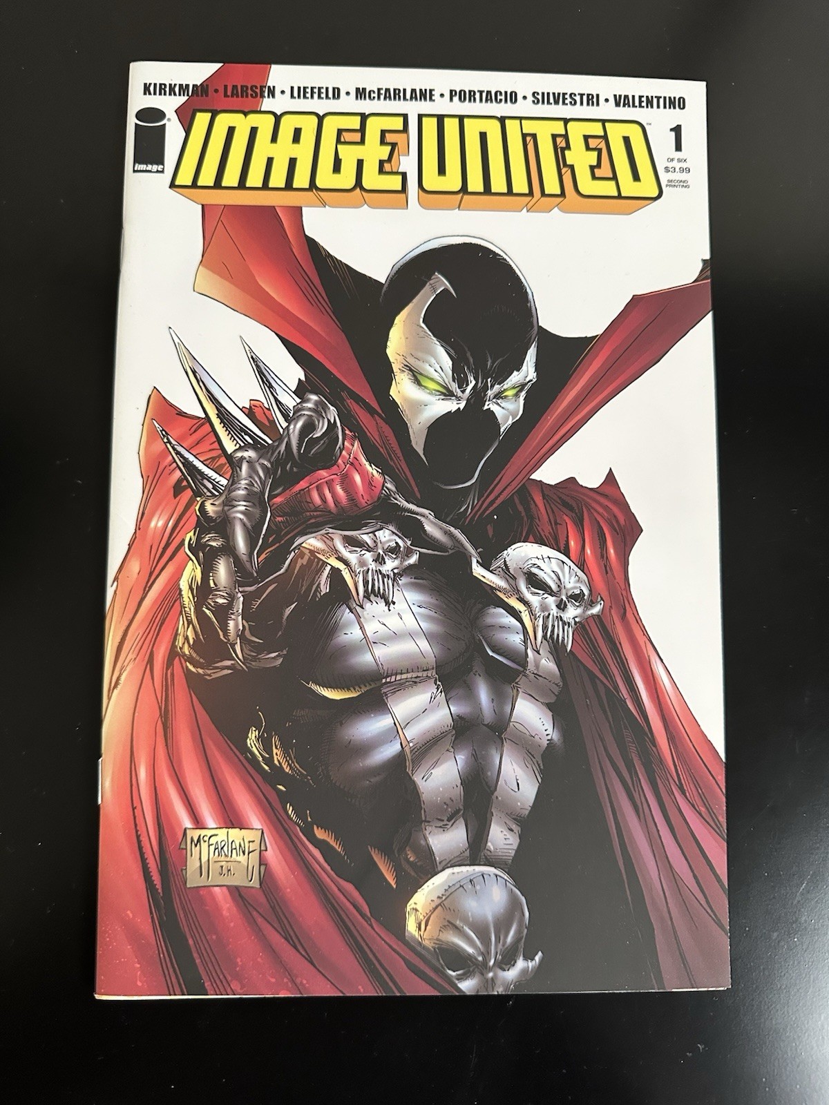 Spawn Image United #1 2009 Second Printing Variant Comic Book 2nd Print | eBay