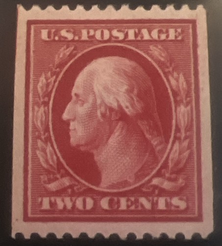 Stamp Scott #349, 2c Carmine Washington Issue Of 1909, MNH, XF, CV$500 ...