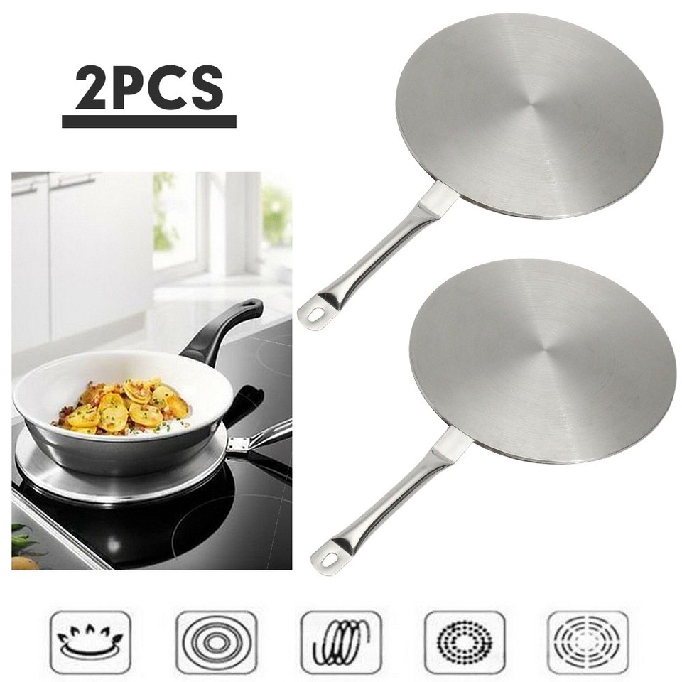 Induction Disc Hob Converter Adapter Heat Diffuser Gas Electric Cookers ...