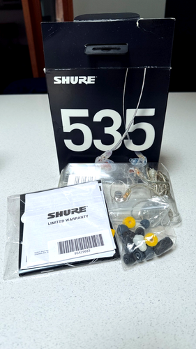 (GENUINE) Shure SE535 Sound Isolating Earphones, Clear. | eBay