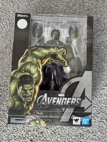 SH Figuarts Hulk Figure AVENGERS ASSEMBLE EDITION Action Figure UK IN ...