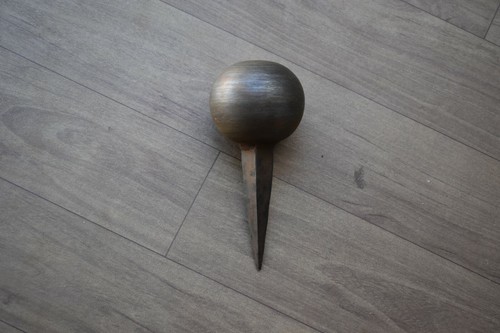 Vintage iron Ball Anvil Blacksmith Hardy Tool Stake mashroom anvil tool ...